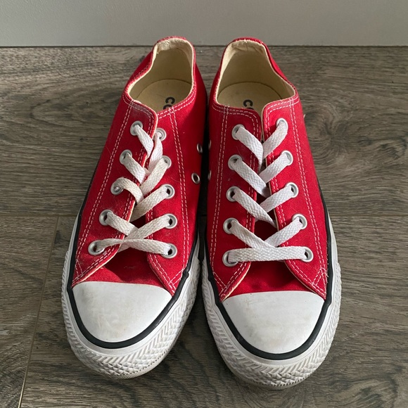 Converse | Shoes | Red Converse | Poshmark